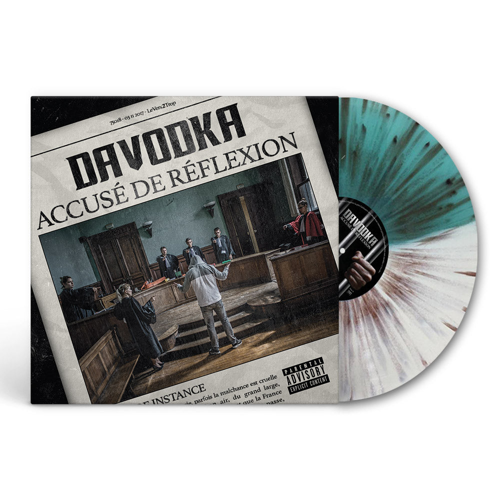 Davodka "Accusé de réflexion" Limited Edition Vinyl | X-Ray Production