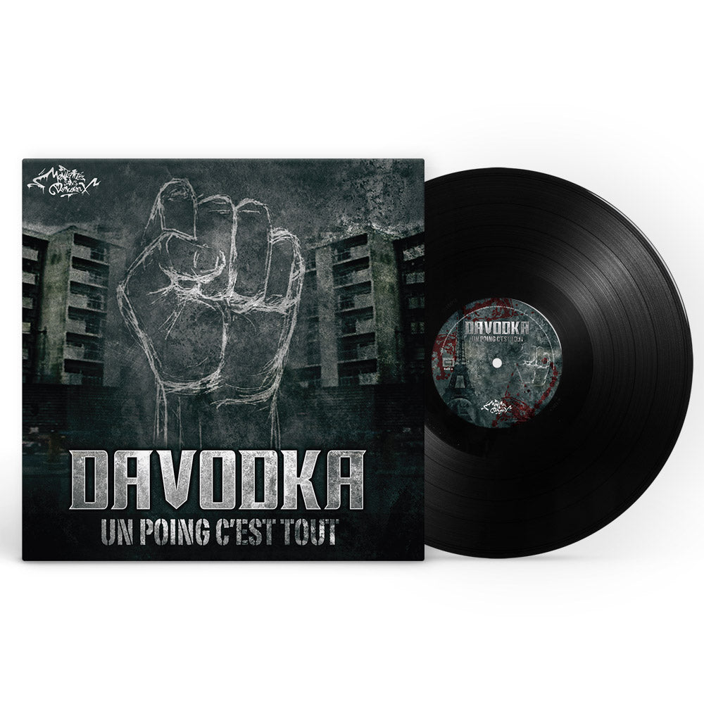 Davodka "Un poing c'est tout" Vinyl | X-Ray Production