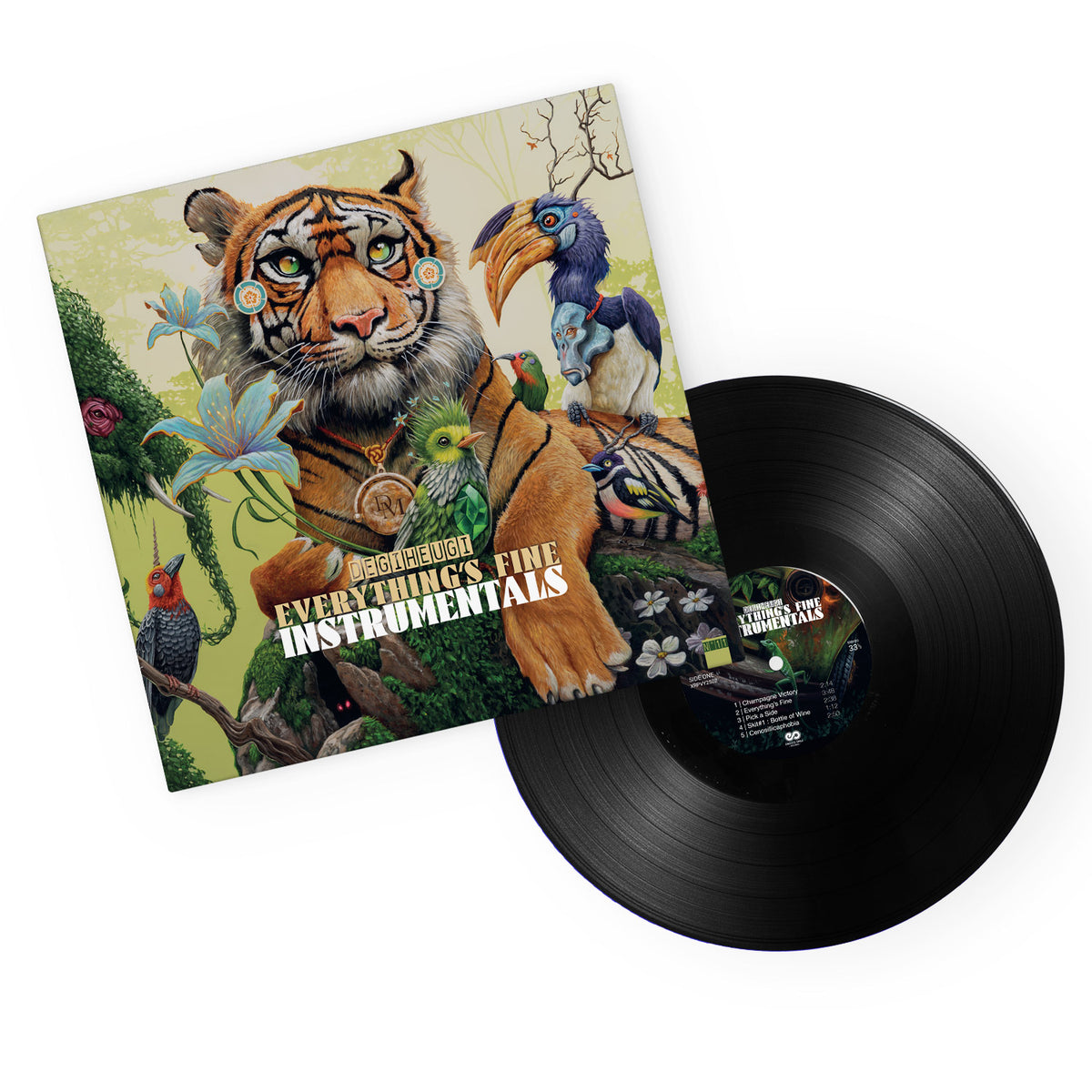 Degiheugi "Everything's Fine - Instrumentals" Vinyl | X-Ray Production
