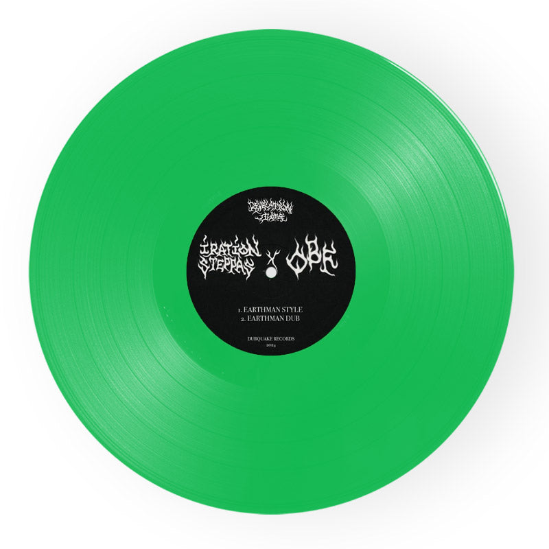 Iration Steppas & O.B.F "Earthman Style / Revelation Time" Vinyle | X ...