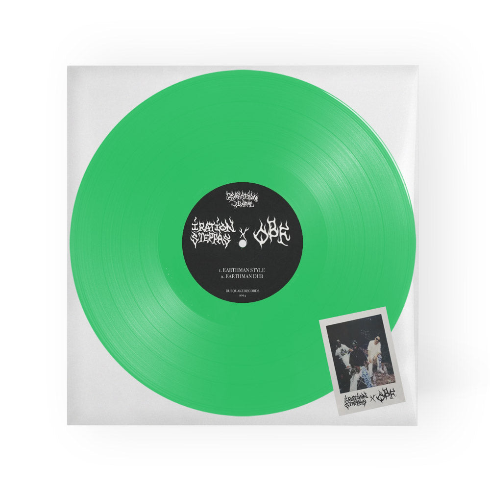 Iration Steppas & O.B.F "Earthman Style / Revelation Time" Vinyle | X ...