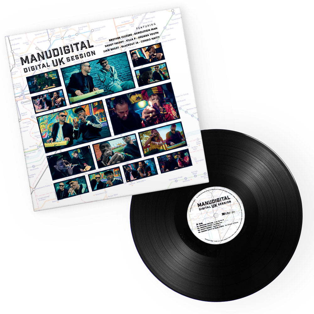 Manudigital "Digital UK Session" Vinyl 12" | X-Ray Production