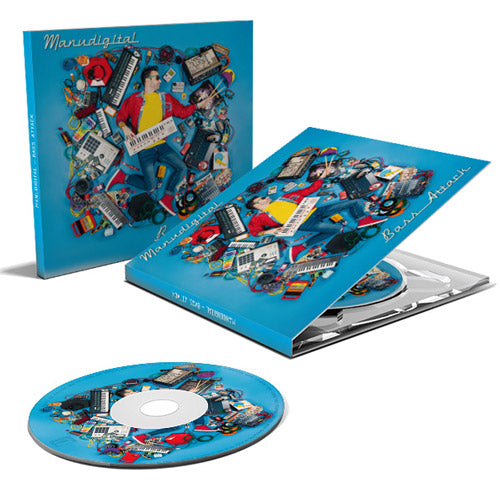 Manudigital "Bass Attack" album Cd – X-Ray Production