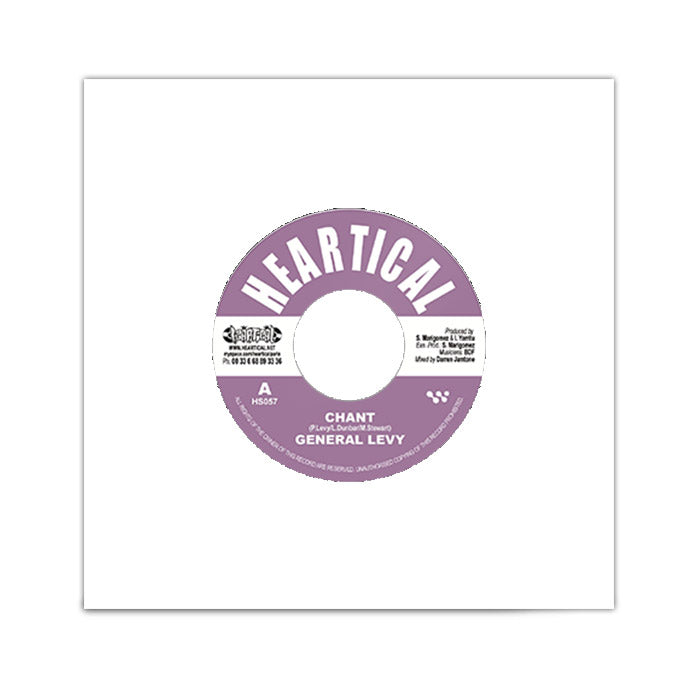 General Levy “Chant” Vinyl 7" – X-Ray Production