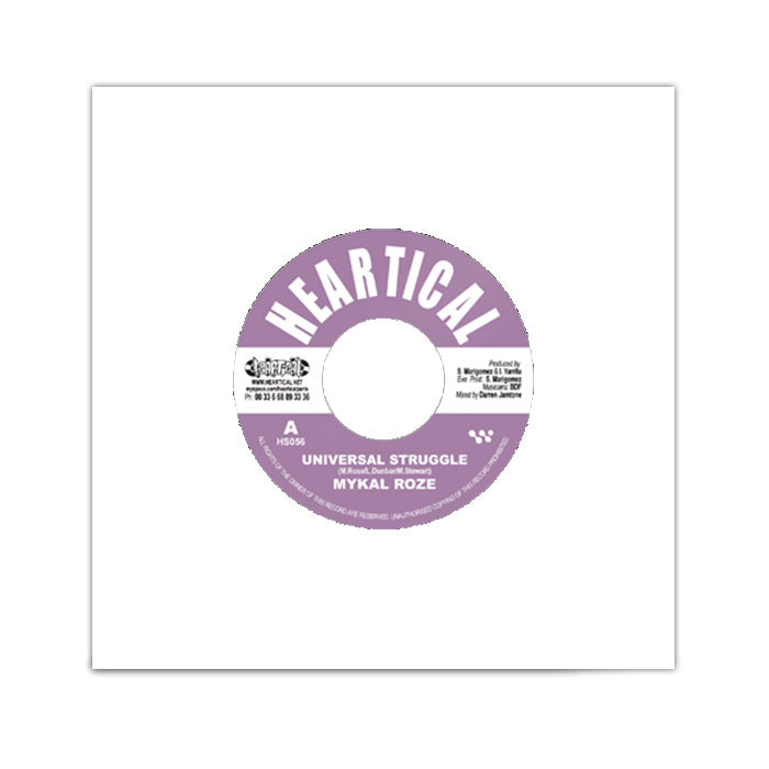 Mykal Roze “Universal Struggle” / Rootsamala “Decisions” Vinyl 7" – X ...